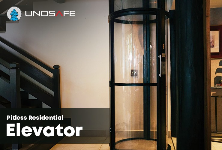 Pitless Residential Elevator | Unosafe Elevators